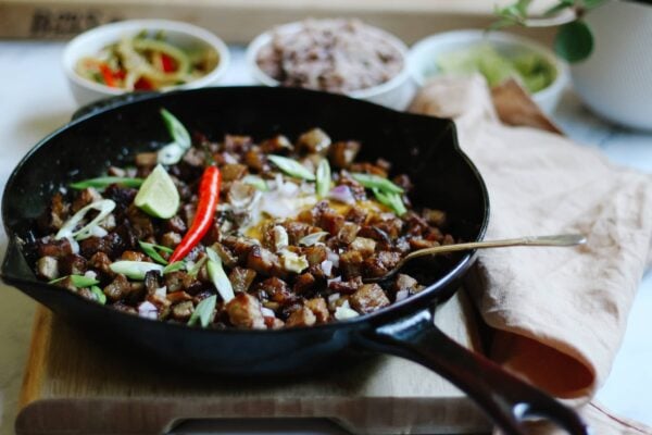 Easy Pork Belly Sisig without Liver and Mayo - Eat With Carmen