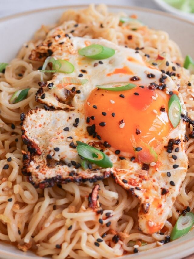 Easy Spicy Miso Noodles (Ready in 8 minutes) - Eat With Carmen