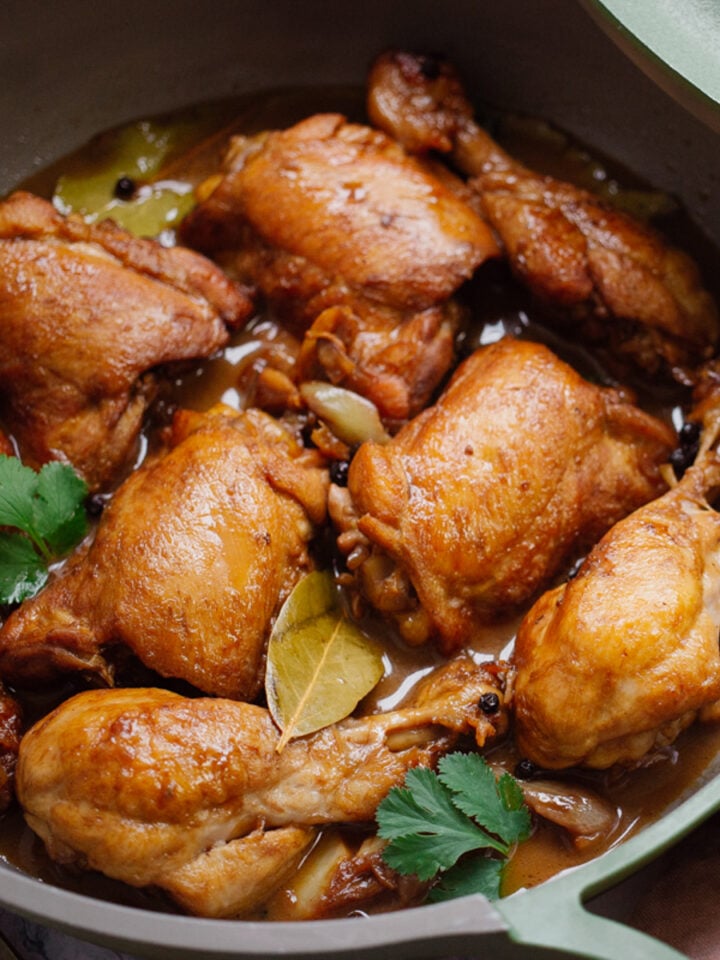 The Best Filipino Pork Adobo Recipe with Coconut Milk - Eat With Carmen