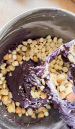 Ube Cookies (White Chocolate Macadamia Nuts) - Eat With Carmen