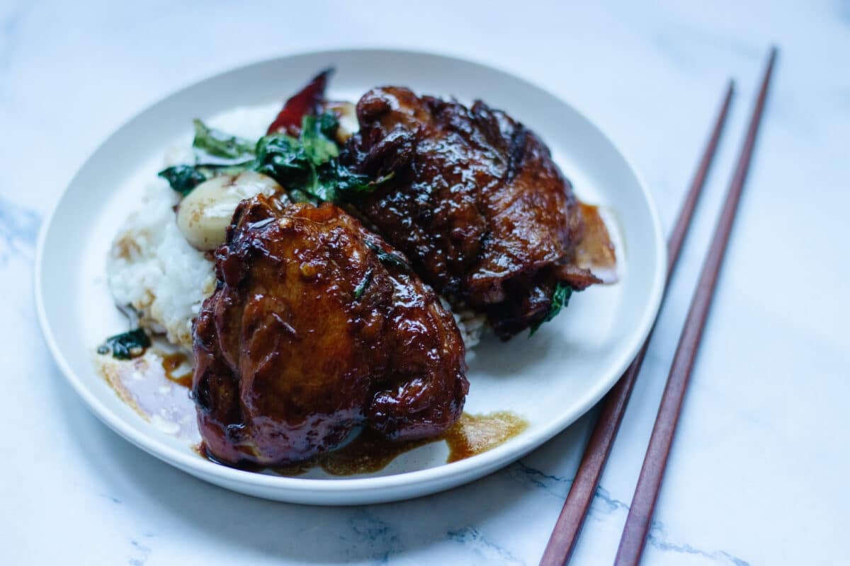 Fast and Easy 3 Cup Chicken (San Bei Ji Recipe) - Eat With Carmen