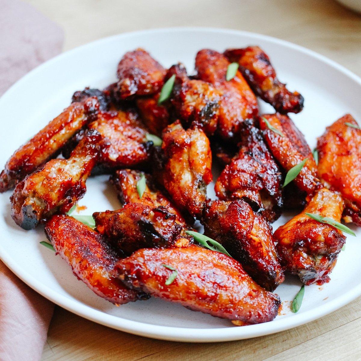 Sticky Asian Style Chicken Wings (Sweet Chili Wings) - Eat With Carmen