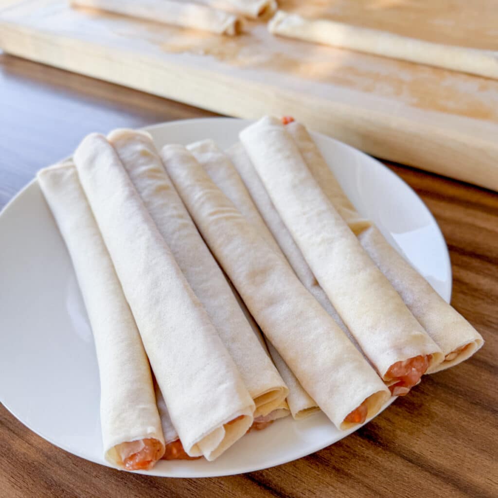 The Best Chicken Lumpia (Filipino Spring Roll) - Eat With Carmen