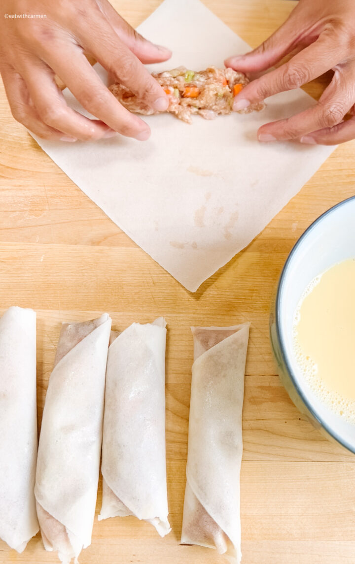 The Best Chicken Lumpia (Filipino Spring Roll) - Eat With Carmen