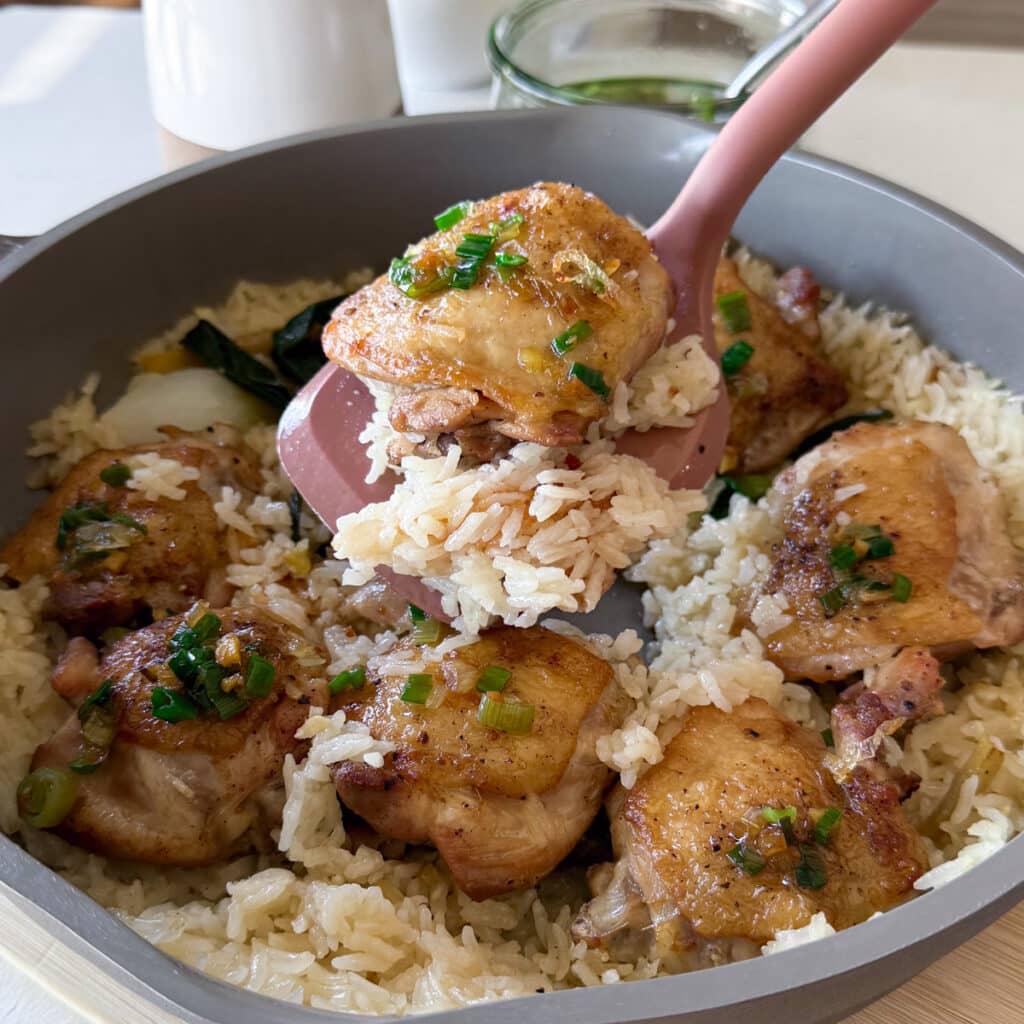 The Best One Pot Chicken and Rice (only 7 ingredients)