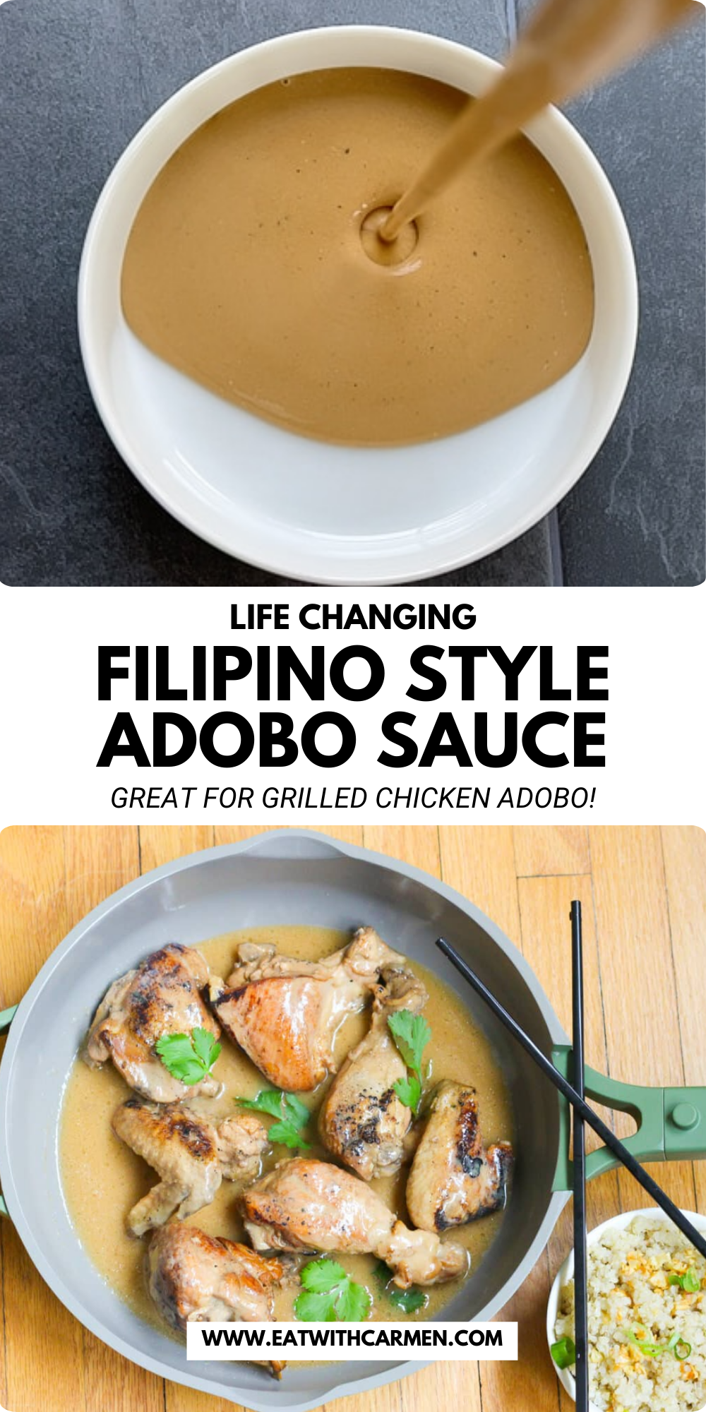 Life Changing Filipino Adobo Sauce - great for grilled chicken adobo 🍗 ...