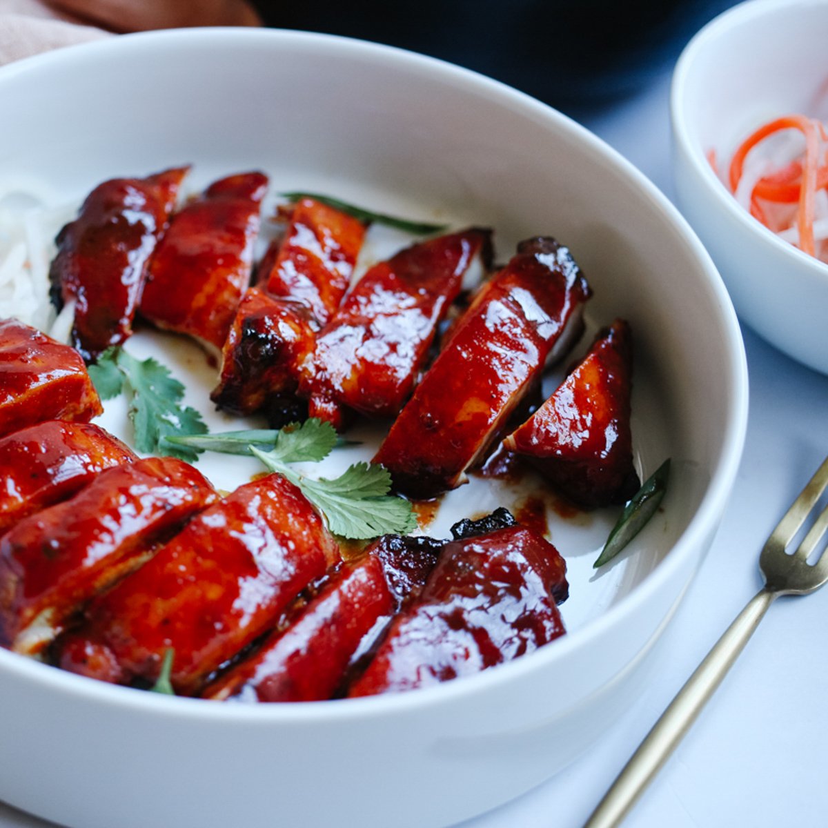 Easy Air Fryer Chicken Tocino Recipe - Eat With Carmen