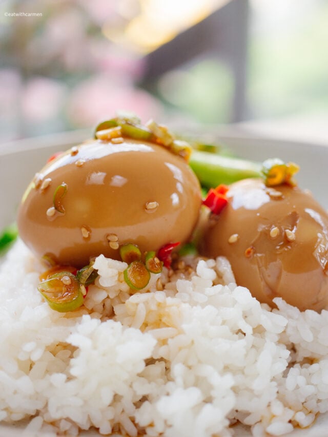 Mayak Eggs Recipe - Eat With Carmen