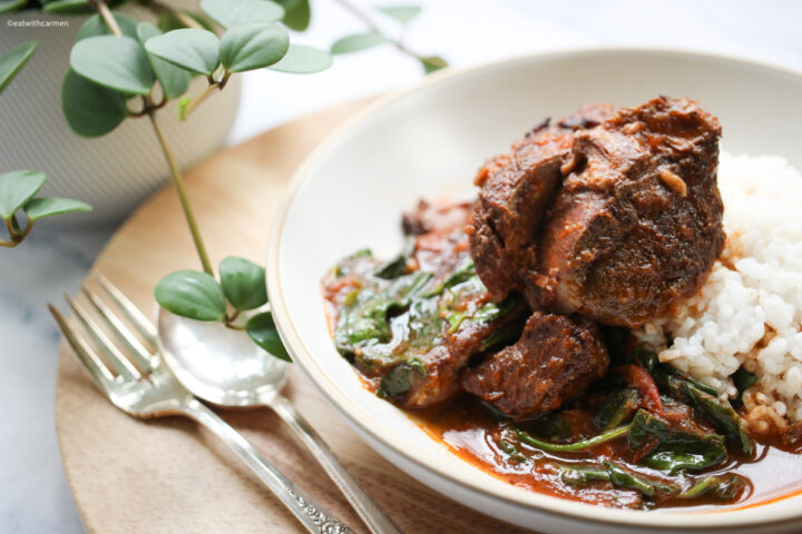 Slow Cooker Salsa Pot Roast (Fridge Clean Out Edition)