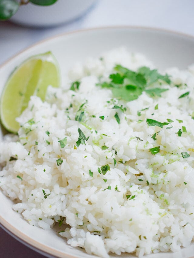 Cilantro Lime Rice - Eat With Carmen
