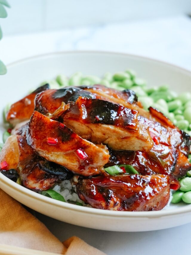 Honey Ginger Chicken (easy 20-minute air fryer recipe) - Eat With Carmen