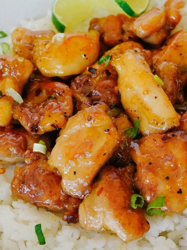 Juicy and Sticky Honey Garlic Chicken Bites - Easiest dish ever - Eat ...