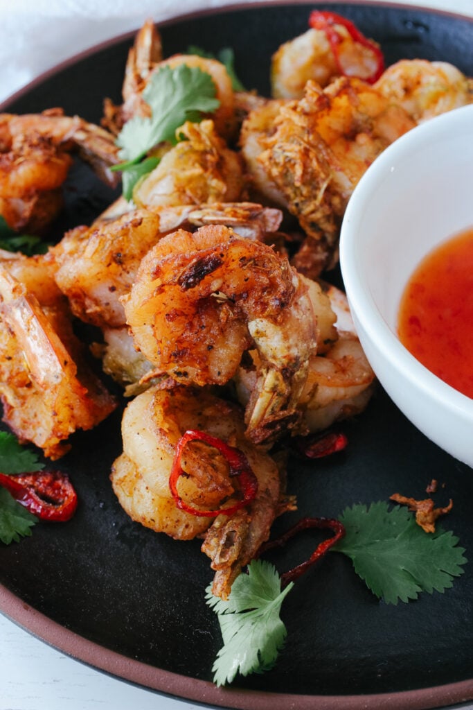 Crispy Thai Butterflied Shrimp Recipe - only 6 ingredients!