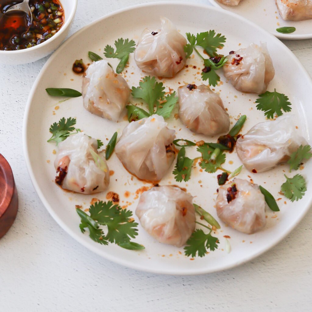 Rice Paper Shrimp Dumplings (Steamed and Healthy) - Eat With Carmen