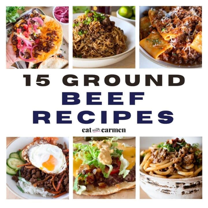 15 Asian Ground Beef Recipes! - Eat With Carmen