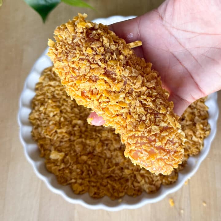 Crispy Air Fryer Buffalo Chicken Tenders - Eat With Carmen