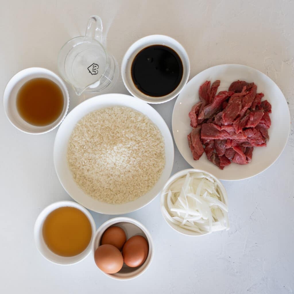 20 minute Beef Gyudon Rice Cooker - Eat With Carmen